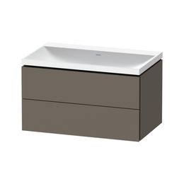 Duravit M&ouml;bel-Set L-Cube 80x48x48cm, o HL, f Gr s-matt, 2 Schub. (LC6951N90900000)
