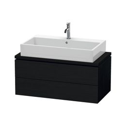 Duravit Waschtischunterschrank L-Cube 92x47,7cm, Ei sw, f Kons, 2 Schubk&auml;sten (LC580801616)