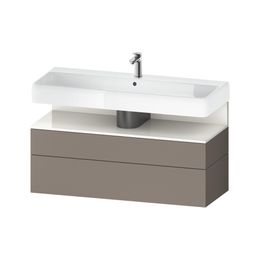 Duravit Waschtischunterschrank Qatego 119x47x59cm, w g/b m, 1 Kast, m Nischenb (QA4396022430010)