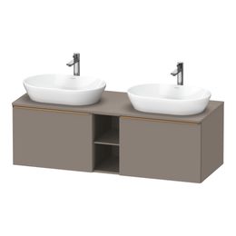 Duravit Waschtischunterschrank D-Neo 140x55cm, 2 A, 1 Pl, B bs, b geb/Bas ma (DE4950B04430000)