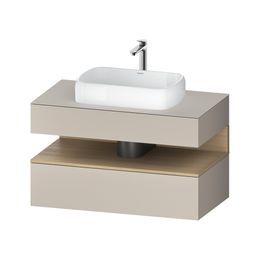 Duravit Waschtischunterschrank Qatego 100x55x60cm, E na/tau m, Pl, Nischenb (QA4731030910010)