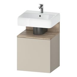 Duravit Waschtischunterschrank Qatego 49x42x64,5cm, 1 T, T l, E Marmo/tau matt (QA4077L55830000)