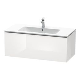 Duravit Waschtischunterschrank L-Cube 102x48,1cm, we. hgl, 1 Ausz., wandh&auml;ngend (LC614202222)
