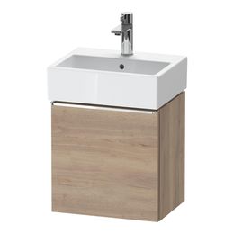 Duravit Waschtischunterschrank D-Neo 43,4x32,2x44cm, 1 T&uuml;r, An R, ch/Ei marm. (DE4217R10550000)