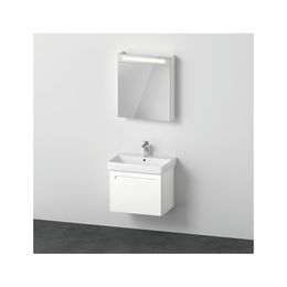 Duravit M&ouml;bel-Set No. 1 65cm, Anschlag rechts, Wei&szlig; Matt (N10167R18180000)