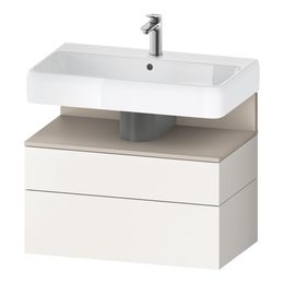Duravit Waschtischunterschrank Qatego 79x47x59cm, T m/we m, 1 Kast, m Nischenb (QA4394091840010)