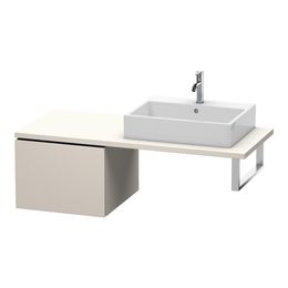 Duravit Unterschrank L-Cube 52x54,7cm, Tau matt, f Konsole, 1 Auszug (LC583208383)