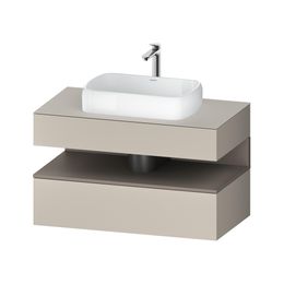 Duravit Waschtischunterschrank Qatego 100x55x60cm, ba m/ta m, Pl, Nischenb (QA4731043910010)