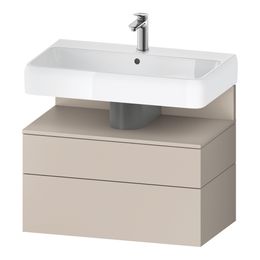 Duravit Waschtischunterschrank Qatego 79x47x59cm, T m, 1 Kast, m Nischenb (QA4394091910010)