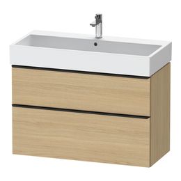 Duravit Waschtischunterschrank D-Neo 98,4x44,2cm, sw/Ei N, 1 Schubk., 1 Ausz. (DE43740BD300000)