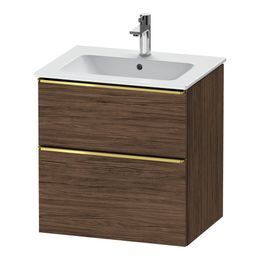 Duravit Waschtischunterschrank D-Neo 61x46,2cm, g pol/Nu d, 1 Kast, 1 Ausz. (DE4361034210000)