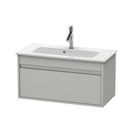 Duravit Waschtischunterschrank Ketho Compact 80x38,5cm, betongr ma, 1 Ausz., wandh&auml;ngend (KT642300707)