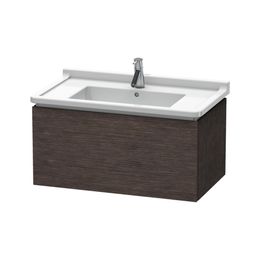 Duravit Waschtischunterschrank L-Cube 82x46,9cm, Ei dkl. geb., 1 Ausz., wandh&auml;ngend (LC616507272)
