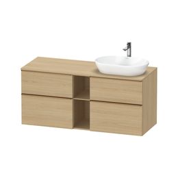 Duravit Waschtischunterschrank D-Neo 140x55cm, 2 SBK, 2 A, B R, b geb/Ei Nat (DE4970R04300000)