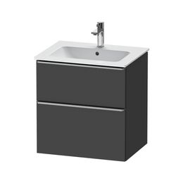 Duravit Waschtischunterschrank D-Neo 61x46,2cm, ES geb/Gra m, 1 Kast, 1 Ausz. (DE4361070490000)