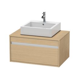 Duravit Waschtischunterschrank Ketho 80x55cm, E N, f AWT m, 1 Ausz., wandh&auml;ngend (KT669403030)