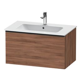 Duravit Waschtischunterschrank D-Neo 81x46,2cm, sw/Nuss Nat, 1 Ausz., wandh&auml;ngend (DE42620BD790000)