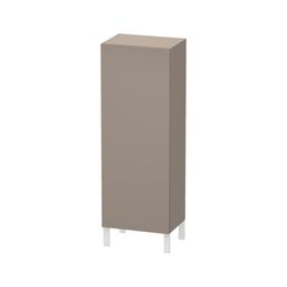 Duravit Halbhochschrank L-Cube 50x36,3x132cm, T&uuml;r links, basalt matt (LC1179L4343)