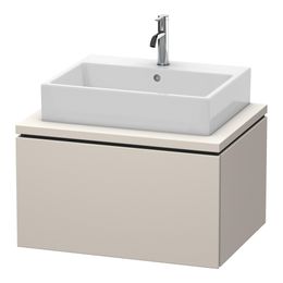 Duravit Waschtischunterschrank L-Cube 72x54,7cm, Tau matt, f Konsole, 1 Auszug (LC581108383)