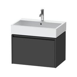Duravit Waschtischunterschrank Ketho.2 68,4x46cm, graph ma, 1 Ausz., wandh&auml;ngend (K25076049490000)
