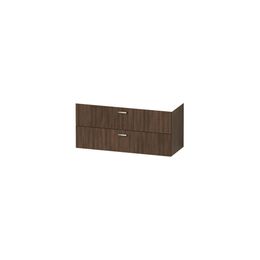 Duravit M&ouml;bel-Set XBase 123cm, Nussbaum dunkel (XB0067021210000)