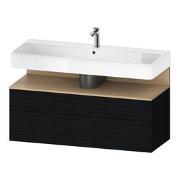 Duravit Waschtischunterschrank Qatego 119x47x59cm, E Na/E s, 1 Kast, 1 Ausz. (QA4396030160000)