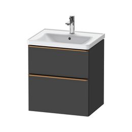 Duravit Waschtischunterschrank D-Neo 58,4x45,2x62,5cm, 1 Kast, b geb/Gra ma (DE4359004490000)