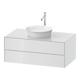 Duravit Waschtischunterschrank White Tulip 100x55cm, w g, 2 La, 1 Pl, wandh&auml;ngend (WT498608585)
