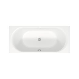 Duravit Rechteck-Badewanne D-Neo 180x80x46,5cm, EB-Version, 2 RS, wei&szlig; (700476000000000)