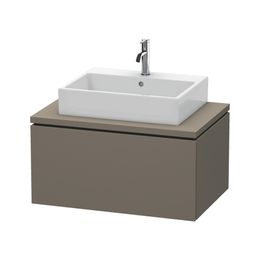 Duravit Waschtischunterschrank L-Cube 82x54,7cm, f Gr s-matt, f Kons, 1 Ausz. (LC581209090)