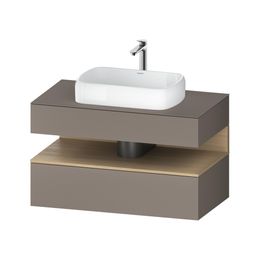 Duravit Waschtischunterschrank Qatego 100x55x60cm, E na/b m, Pl, Nischenb (QA4731030430010)