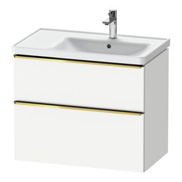 Duravit Waschtischunterschrank D-Neo 78,4x45,2cm, 1 Kast, B R, g pol/wei&szlig; ma (DE4358034180000)