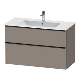 Duravit Waschtischunterschrank D-Neo 101x46,2cm, sw/Bas m, 1 Schubk., 1 Ausz. (DE43630BD430000)