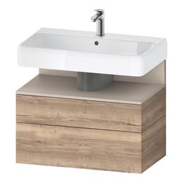 Duravit Waschtischunterschrank Qatego 79x47x59cm, T m/E ma, 1 Kast, m Nischenb (QA4394091550010)