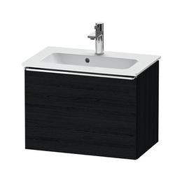 Duravit Waschtischunterschrank D-Neo Compact 61x37,2, chr/Eiche sw, 1 Ausz., wandh&auml;ngend (DE4268010160000)