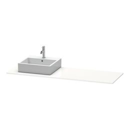 Duravit Konsole XSquare 160x55x1,6cm, m 1 AS, Beck. li, sw hgl (XS060HL4040)