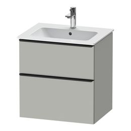 Duravit Waschtischunterschrank D-Neo 61x46,2cm, sw/gr ma, 1 Schubk., 1 Ausz. (DE43610BD070000)