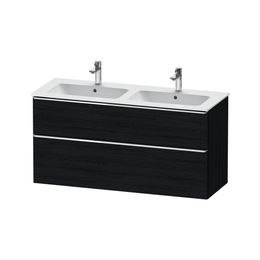 Duravit Waschtischunterschrank D-Neo 128x46,2cm, 1 Kast, 1 A, chr/Eiche sw (DE4365010160000)