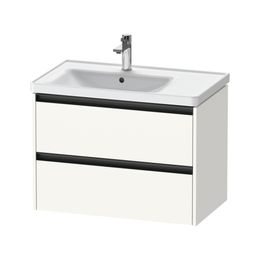Duravit Waschtischunterschrank Ketho.2 78,4x45,5x54,9cm, f WT m B li, we. matt (K25285084840000)