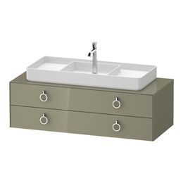 Duravit Waschtischunterschrank White Tulip 130x55cm, B mi, st-g g, k Ein/o Be (WT4992MH2H20000)