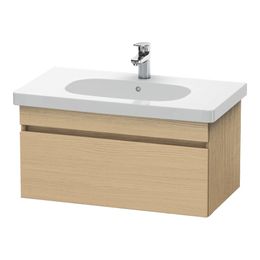 Duravit Waschtischunterschrank DuraStyle 80x45,3cm, Ei Nat, 1 Auszug, wandh&auml;ngend (DS638403030)