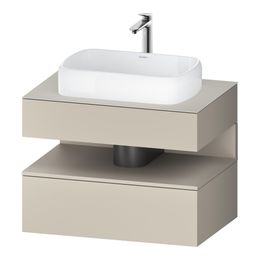 Duravit Waschtischunterschrank Qatego 80x55x60cm, T m/ta m, Pl, Nischenb (QA4730091830010)