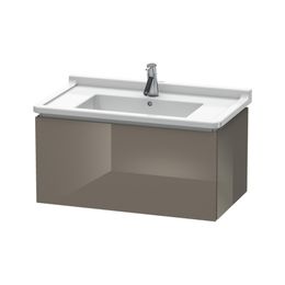 Duravit Waschtischunterschrank L-Cube 82x46,9cm, flan. Gr hgl, 1 Ausz., wandh&auml;ngend (LC616508989)