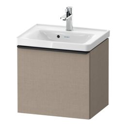 Duravit Waschtischunterschrank D-Neo 48,4x37,2x44cm, 1 A, wd, schwarz/Leinen (DE42480BD750000)