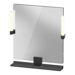 Duravit LED-Spiegel 9 W Sivida 65x65x3,6cm, gra m, Leu., au, stl, G sw (SV74210BD490000)