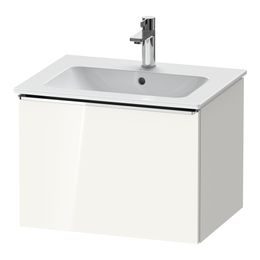Duravit Waschtischunterschrank D-Neo 61x46,2cm, chr/we hgl, 1 Ausz., wandh&auml;ngend (DE4261010220000)