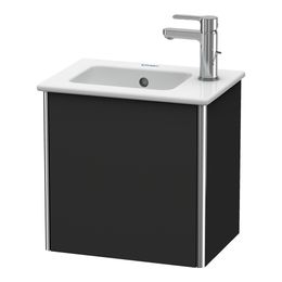 Duravit Waschtischunterschrank XSquare 41x28,9x40cm, wandh&auml;ngend, T. re, graph matt (XS4170R8080)