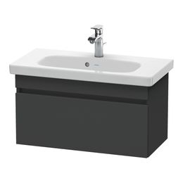 Duravit Waschtischunterschrank Com DuraStyle 73x36,8cm, graphit matt, 1 Auszug (DS639904949)