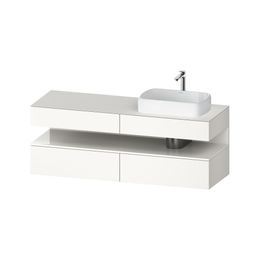 Duravit Waschtischunterschrank Qatego 160x55x60cm, w hgl/we m, Pl, B r, B (QA4778022840010)
