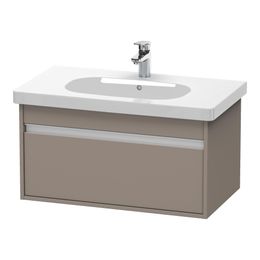 Duravit Waschtischunterschrank Ketho 80x45,5cm, bas. m, 1 Auszug, wandh&auml;ngend (KT666704343)